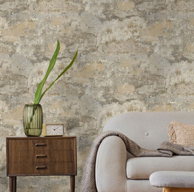 HOLDEN NATURAL CONRETE WALLPAPER 13162