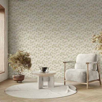 Holden Opus Eucalypto Leaves Botanical Garden Leaf Textured Vinyl Sage ...