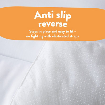Hollowfibre 3cm Climate Control Mattress Topper