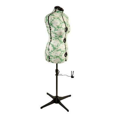 Hollyhock Green 8-Part Adjustable Dressmakers Dummy - Medium 16-20