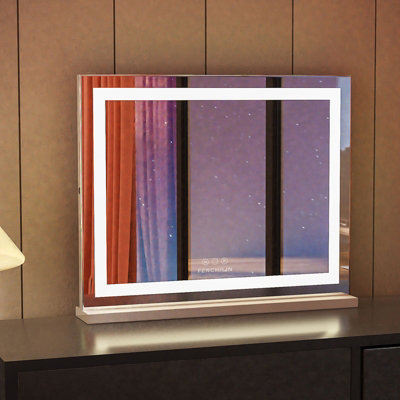 Hollywood Led Strip Vanity Mirror 58x46cm