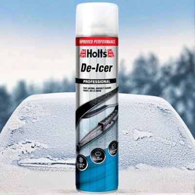 Holts De Icer Spray 600ml Fast Acting Car Windscreen De Icing Solution ...
