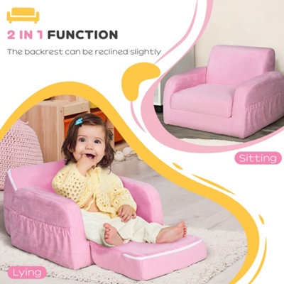 Kids pink sofa chair store