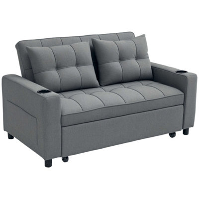 Sofa Bed Double Loveseat Sofa Couch With Storage Small Couches For ...