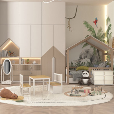 Kids bedroom bench store