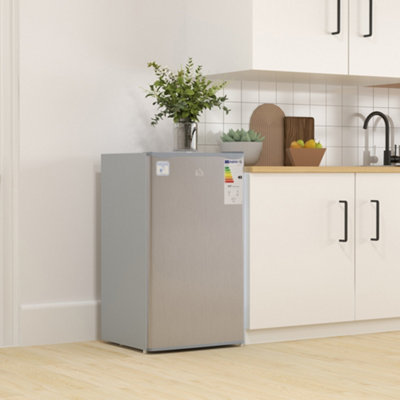 HOMCOM 91L Freestanding Under Counter Fridge Grey