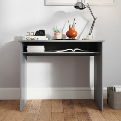 HOMCOM Computer Desk Writing Table Study Workstation Storage