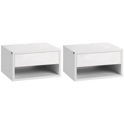 Cb2 floating nightstand store