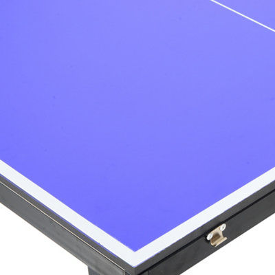 HOMCOM Folding Mini Table Tennis Portable Ping Pong Set Games Play ...
