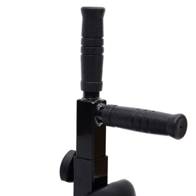 HOMCOM Gym Rack Dip Station Wall Mounted AB Knee Leg Raise Pull Up ...