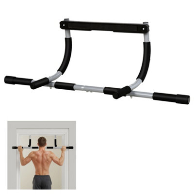 HOMCOM Indoor Fitness Door Horizontal Bar Pull-ups Home Gym Upper Body ...