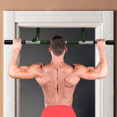 HOMCOM Indoor Fitness Door Horizontal Bar Pull-ups Home Gym Upper Body ...