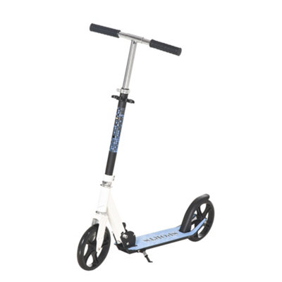 HOMCOM Kick Scooter Commuter Adjustable Height Wheels Foldable ...