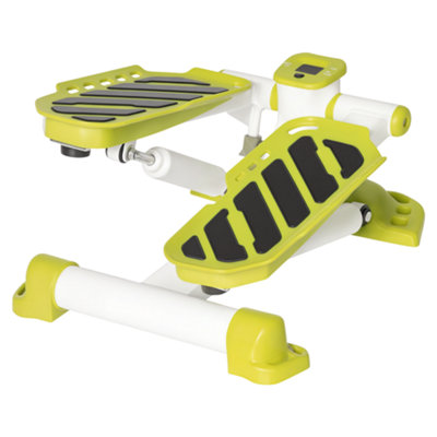 HOMCOM Portable Mini Stepper Step Machine for Home Gym Office Exercise ...