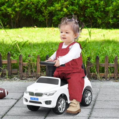 HOMCOM Ride on Car Baby Toddler Walker Foot to Floor Sliding Car Slider ...