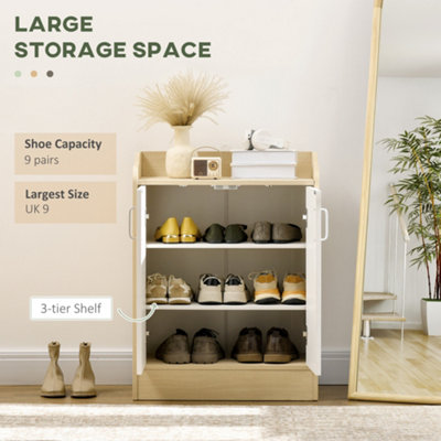Shoe rack size store