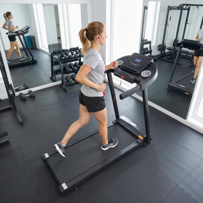 HOMCOM Treadmill 1.5HP Electric Motorised Running Machine w/ LED Display