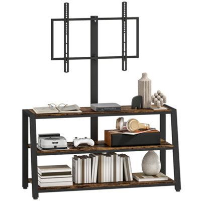 HOMCOM TV Stand Cabinet with Swivel Bracket for 32 - 70 Inch TVs