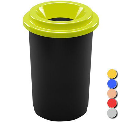 HOME CENTRE 50L Green Eco Recycling Plastic Bin for Kitchen Office ...