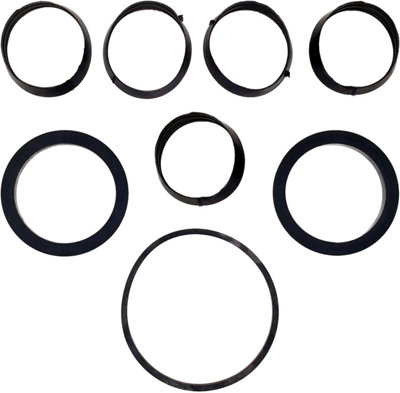 Home Centre Dual Sink Waste Pipe Seals Set Basin Bowl Washer Leak ...