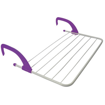 Home Centre Laundry Radiator Dryer 50x29cm Purple