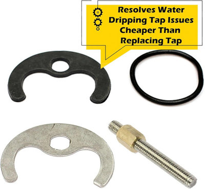 Home Centre Mono Basin Tap Fixing Set Mounting Kit 1 Hole Bracket Bolt ...