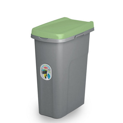 Home Centre Plastic Lift Top Lid Waste Bin Kitchen School 25 Litre ...