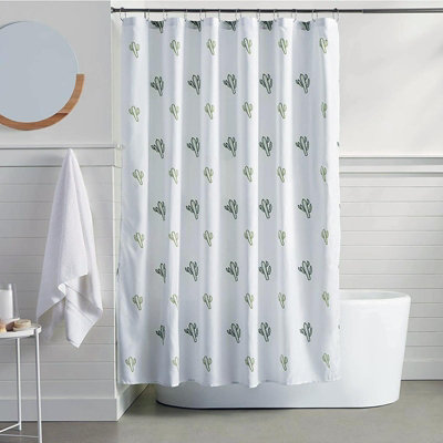Home Centre Telescopic Extendable Shower Curtain Rail 125-220cm