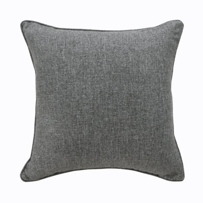 Home Curtains Spencer Faux Wool 18x18" (43x43cm) single filled cushion ...