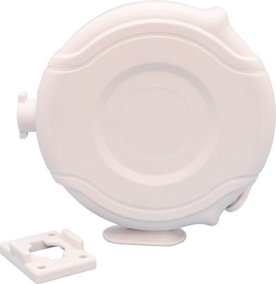 Home Flat Garden Outdoor 12m Wall Mounted Retractable Clothes Washing ...