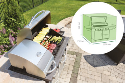 Home Garden Water Resistant Outdoor Large Wagon BBQ Barbeque Cover ...