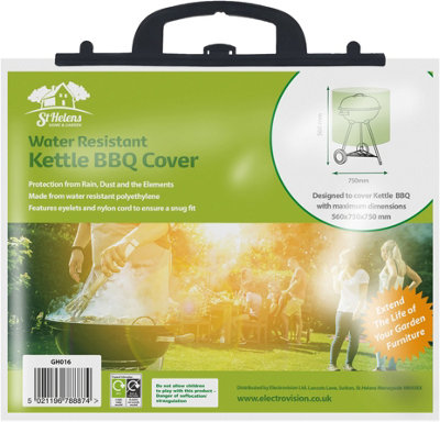 Home Garden Water Resistant Outdoor Medium Kettle BBQ Barbeque Cover ...