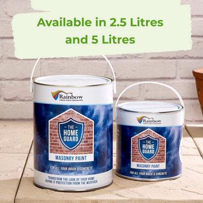 HOME GUARD MASONRY PAINT GRANITE 2.5 LITRE