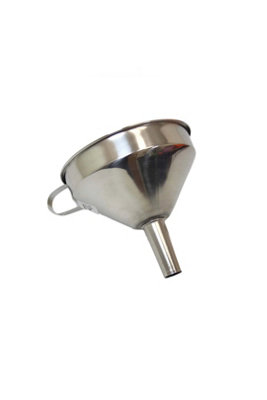 Home Kitchen Metal Pouring Funnel with 14cm Hand Piece Spout
