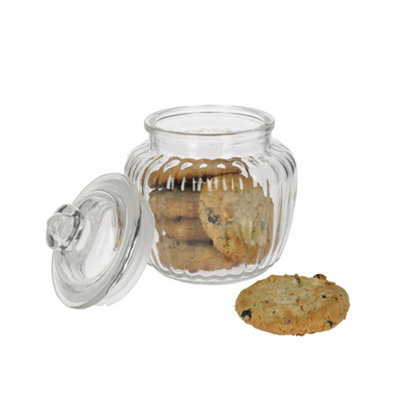 Home Made Multi-Purpose Small Glass Storage Jar