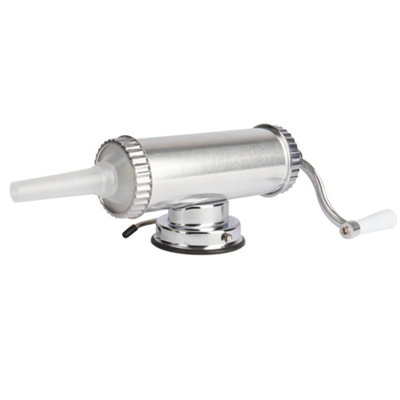 HOME MADE TRADITIONAL SAUSAGE MAKER WITH EASY-FILL NOZZLE FOR HOMEMADE ...