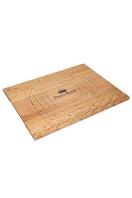 Home Made Wooden Pastry Board with Measures