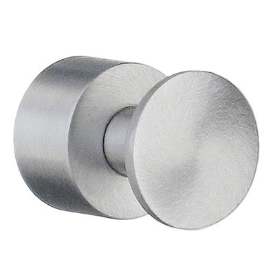 HOME - Multi-purpose Hook Pair in Brushed Chrome | DIY at B&Q