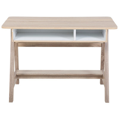Home Office Desk JACKSON White 110 cm 60 cm