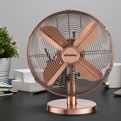 Home & Office Electric Sturdy Metal 12" 3 Speed Tilt Oscillating ...