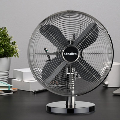 Home & Office Electric Sturdy Metal 12" 3 Speed Tilt Oscillating ...