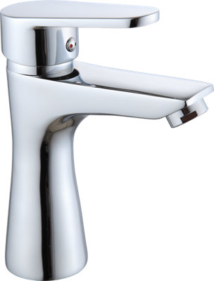 Home Range Chrome Basin Mixer Tap Single Lever Handle EIDOS