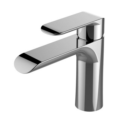 Home Range Chrome Basin Mixer Tap Single Lever Handle MERA