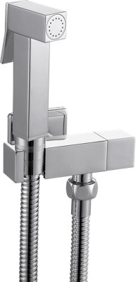 Home Range Chrome Bidet Douche Concealed Set Square