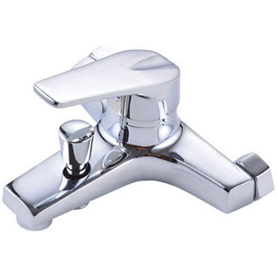 Home Range Chrome Brass Bath Shower Mixer (Incl. pillar legs)