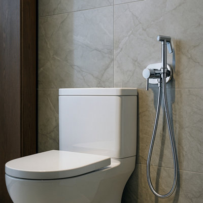 Home Range Chrome Brass Concealed Bidet Douche Set