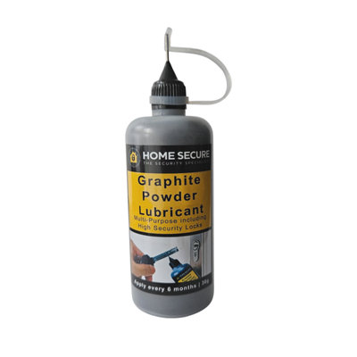 Home Secure™ Graphite Powder Lubricant for High Security Cylinder Locks ...