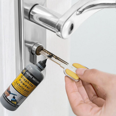 Home Secure™ Graphite Powder Lubricant for High Security Cylinder Locks