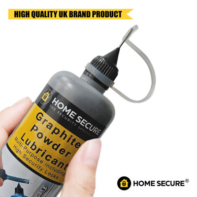 Home Secure™ Graphite Powder Lubricant for High Security Cylinder Locks