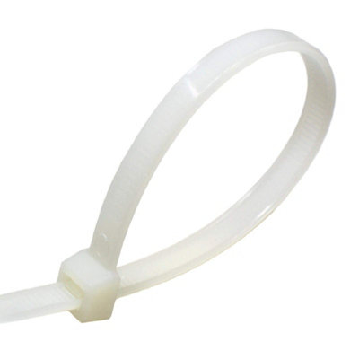 Home.smart 10 x Natural Long Cable Ties 450mm x 7.6mm Wide Heavy Duty ...
